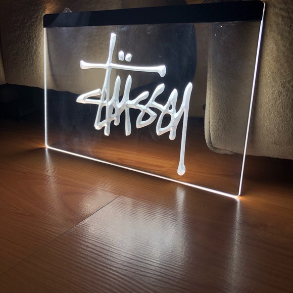 Other | Stussy Led Neon Light Sign 8x12 | Poshmark